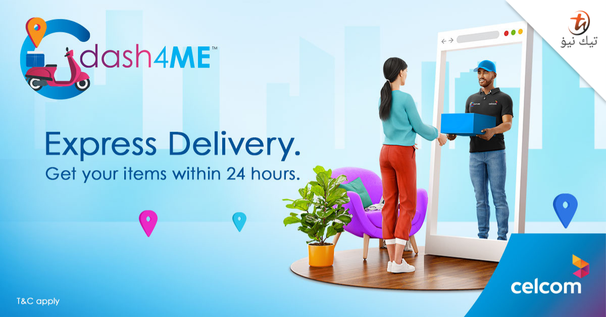 Celcom sediakan perkhidmatan penghantaran produk 24 jam ke rumah ...