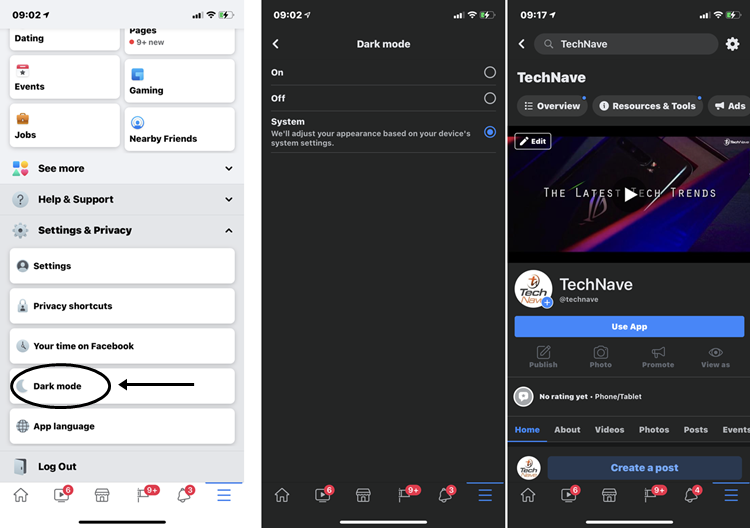 Facebook mula menawarkan mod gelap untuk pengguna Android dan iOS ...
