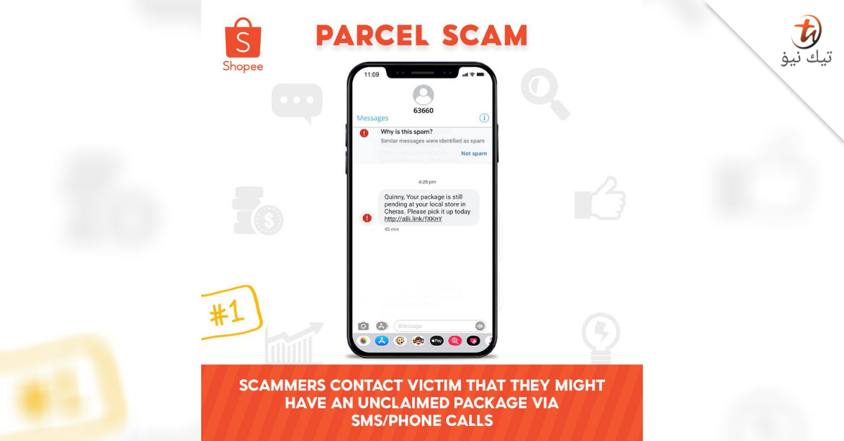 Shopee nasihati pelanggan agar tidak terpedaya dengan "scam" melibatkan ...