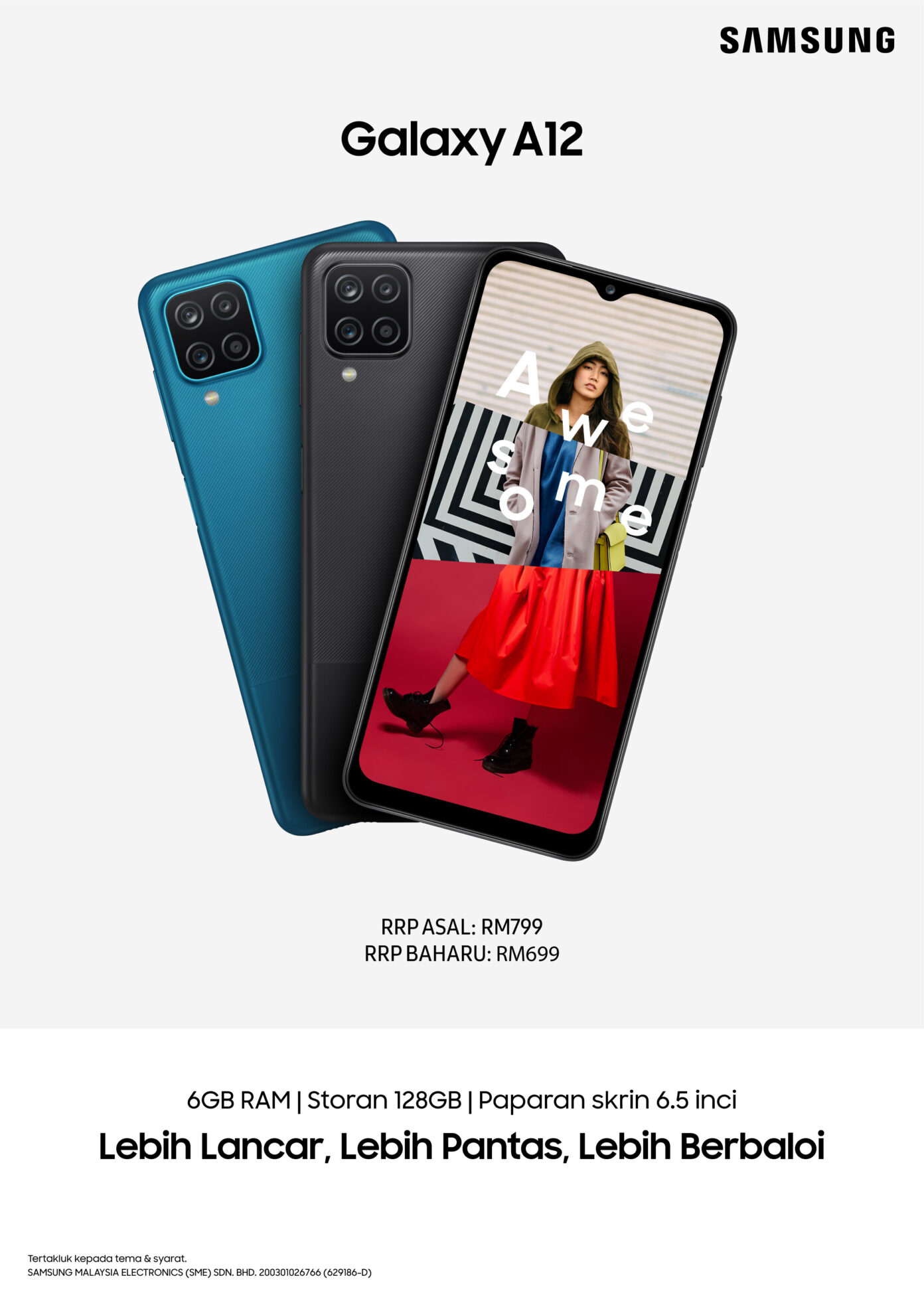 Samsung Galaxy A12 dan Galaxy Tab S6 kini dijual dalam harga yang lebih ...