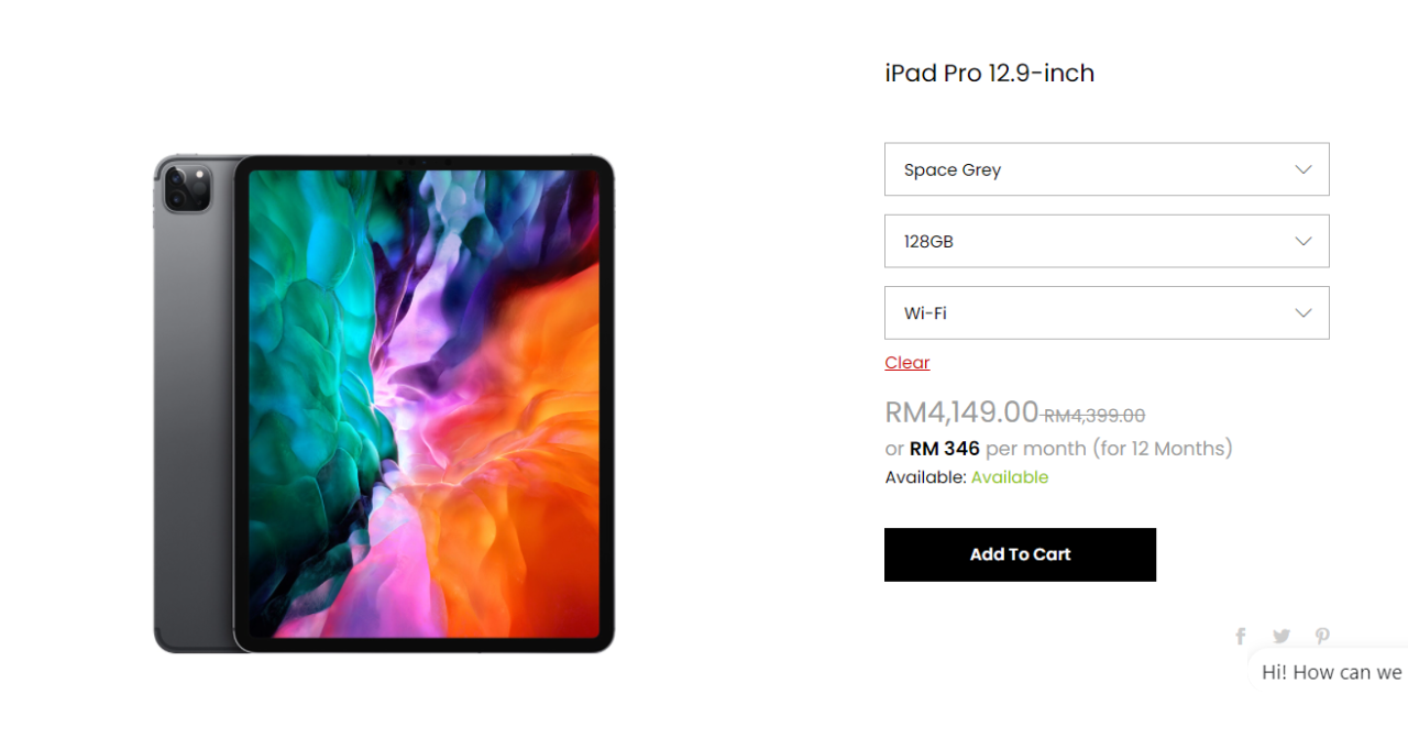 Harga iPad Pro 2020 dikurangkan bermula hari ini sebanyak RM450 ...