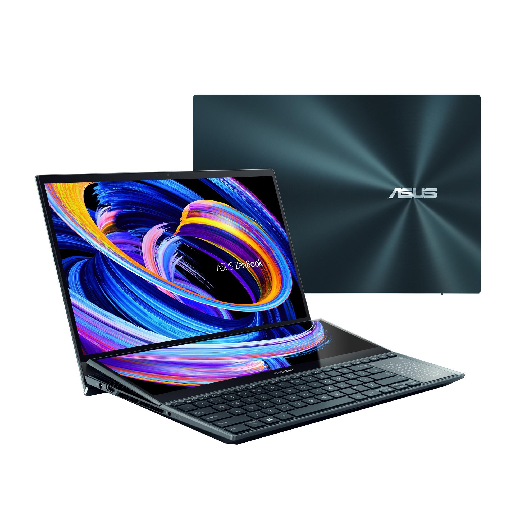 ASUS ZenBook OLED dilancar: Komputer riba dwi-skrin 4K, RTX 3070, Intel ...