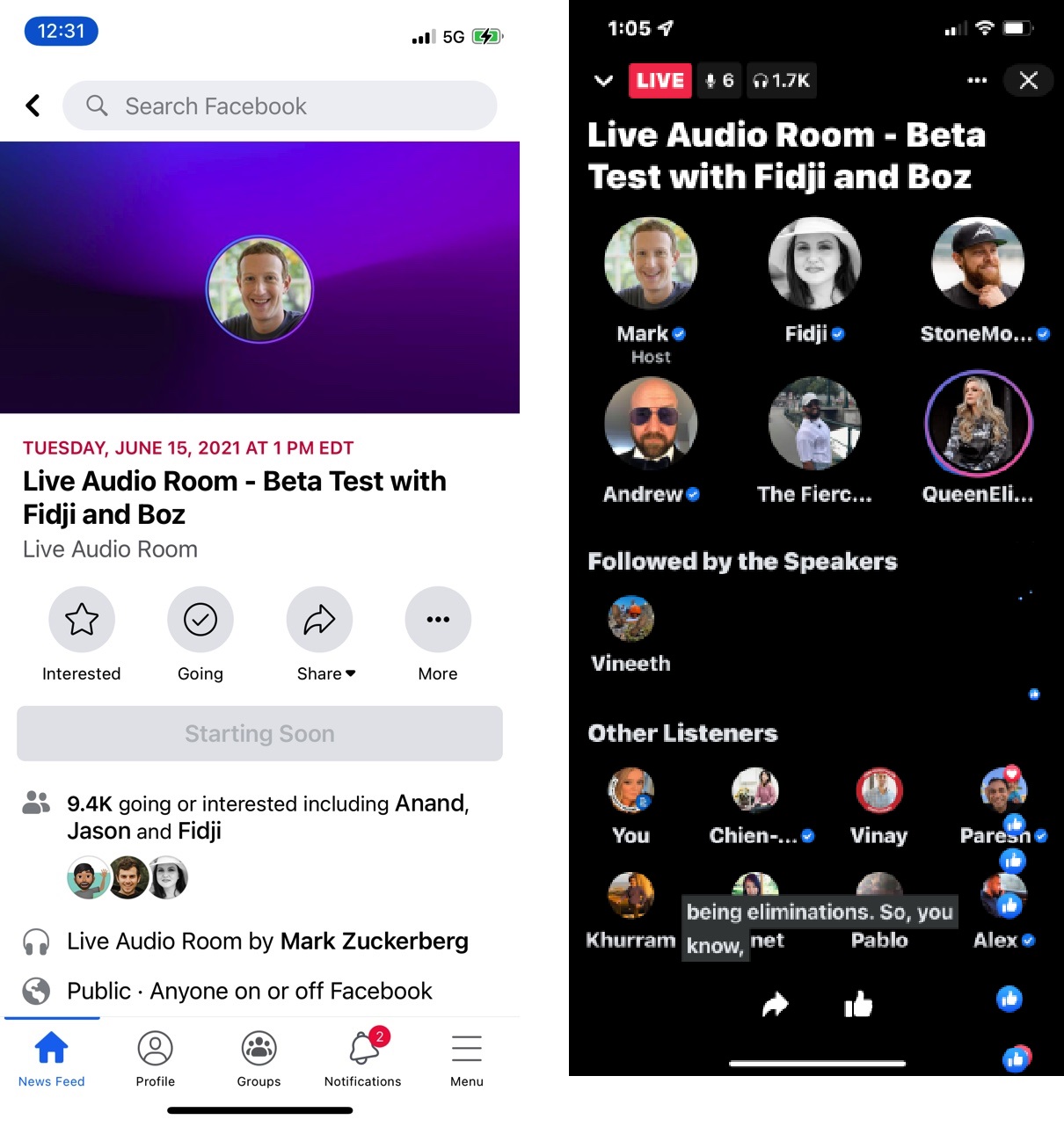 Facebook akan uji Live Audio Rooms, fungsi perkongsian audio mirip ...