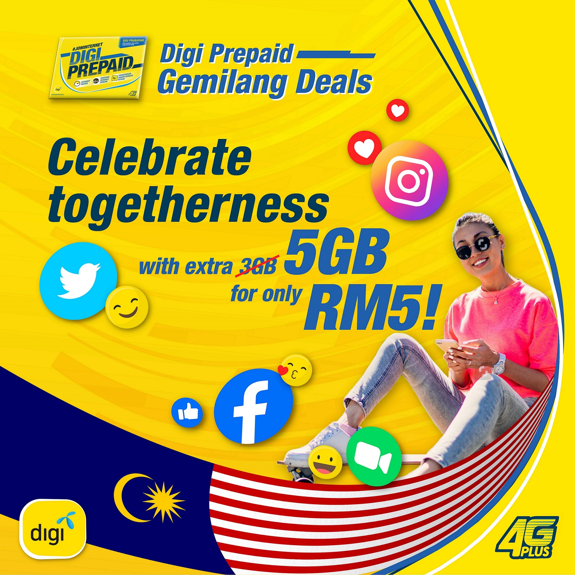 Digi anjurkan promosi Gemilang Deals sempena musim kemerdekaan Malaysia ...