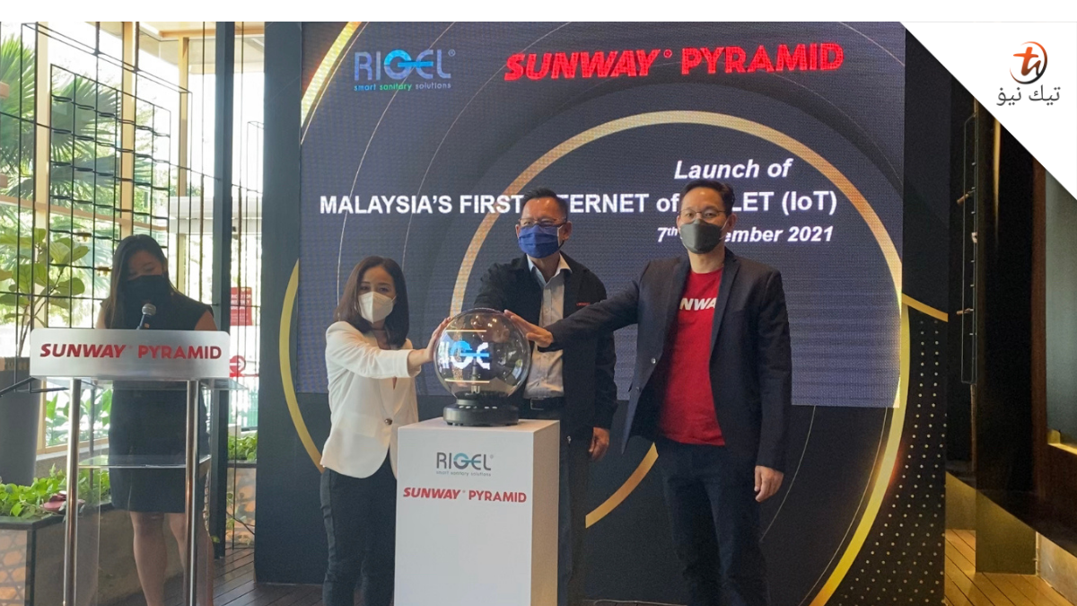 Sunway Pyramid perkenal sistem internet tandas yang pertama di Malaysia ...