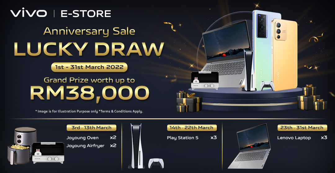 vivo Malaysia anjurkan promosi istimewa sempena ulang tahun 1 tahun vivo e-store - TechNave BM