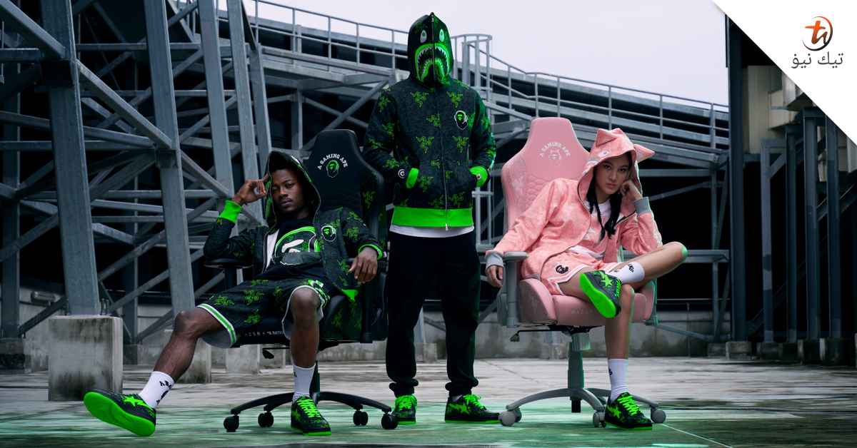 BAPE X Razer hasilkan produk "gaming" edisi terhad bertemakan ...