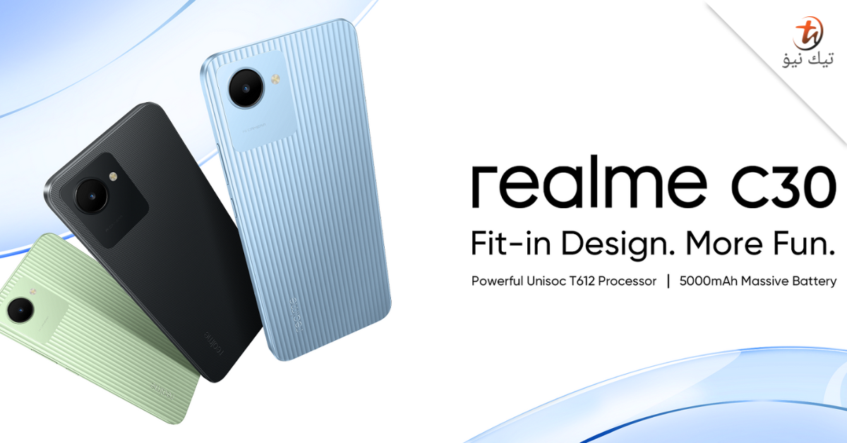 realme C30 dilancar di Malaysia: Telefon kelas permulaan bermula dari ...
