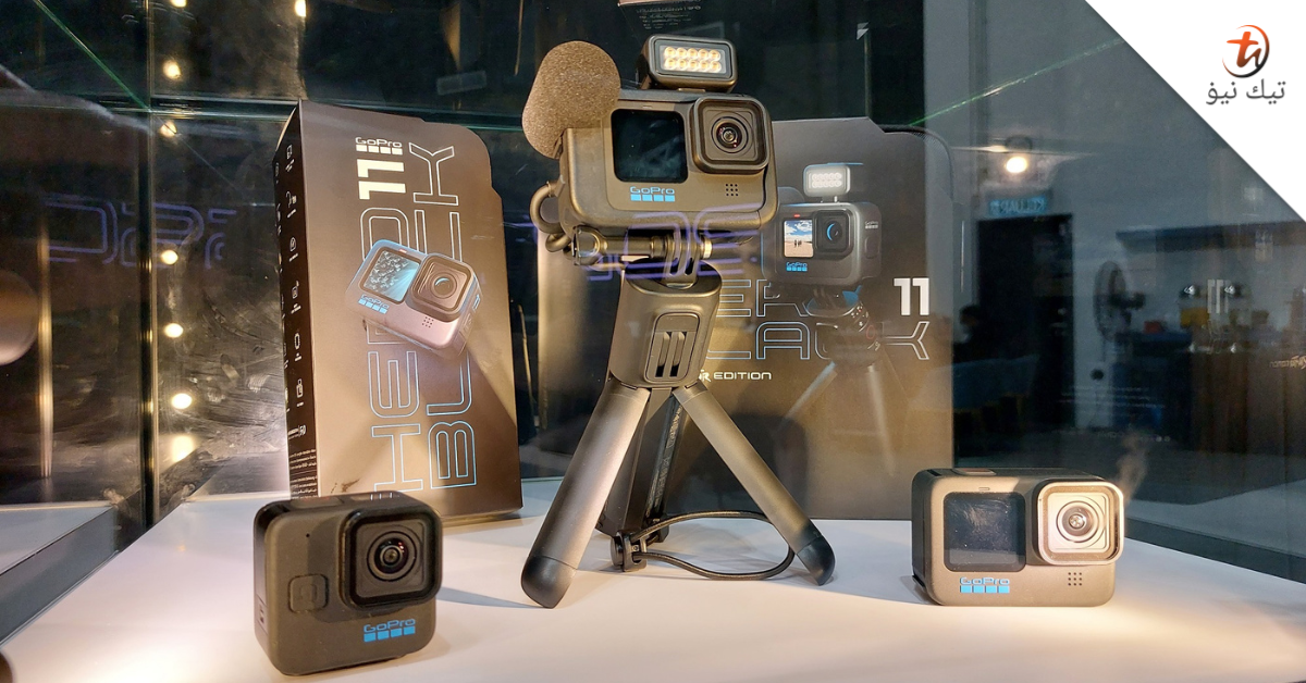 Siri GoPro HERO11 Black dilancar di Malaysia: Kamera lasak dengan 3 ...