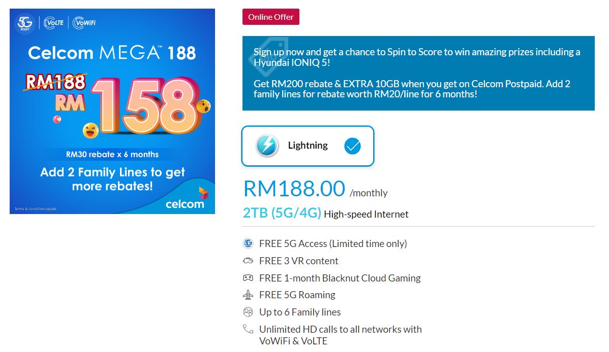 Beberapa syarikat telko Malaysia kini sediakan pelan internet 1TB ...