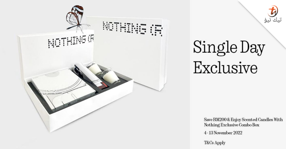 Anda boleh beli pakej khas Nothing Phone (1) dan Ear (stick) untuk ...