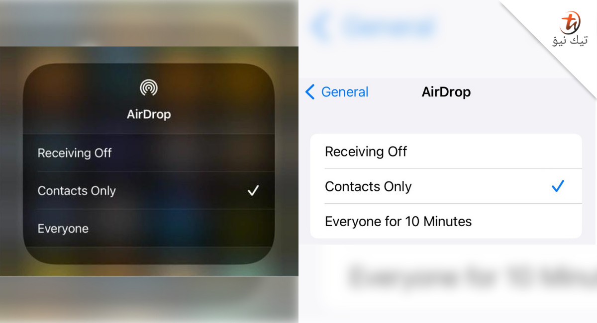 Apple hadkan perkongsian AirDrop dengan 'Everyone' kepada 10 minit ...