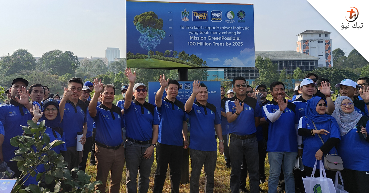 Misi GreenPossible untuk 100 juta pokok menjelang 2025, TNG eWallet ...