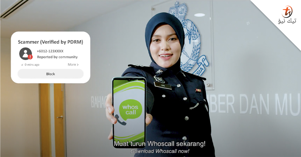 Aplikasi Whoscall kenal pasti "scammer" melalui panggilan telefon ...