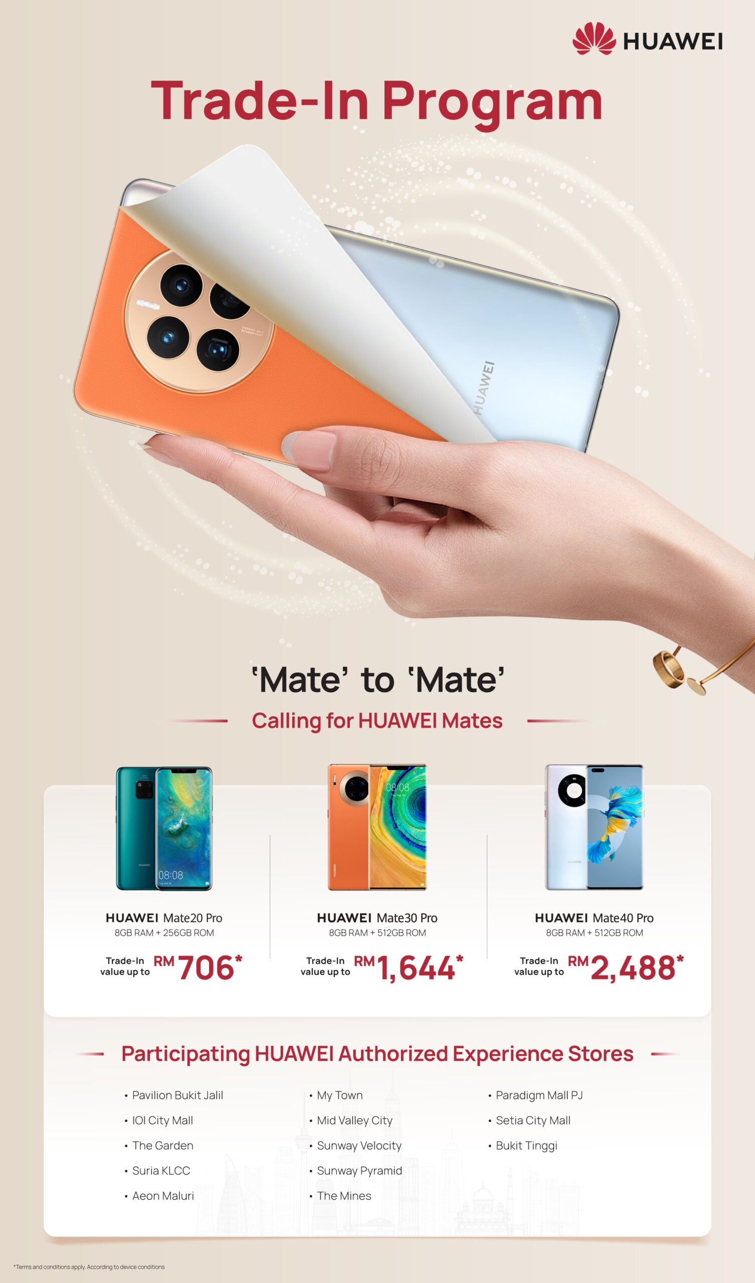 HUAWEI Malaysia anjurkan promosi "trade-in", jimat sehingga RM2,488 ...