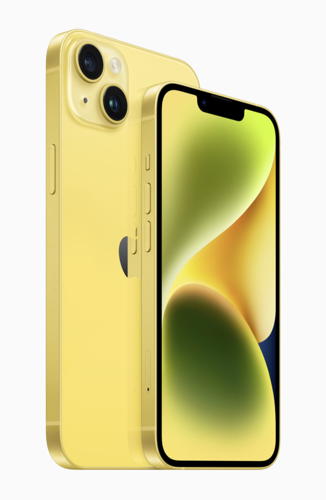 Apple lancarkan warna kuning untuk model iPhone 14 dan 14 Plus ...