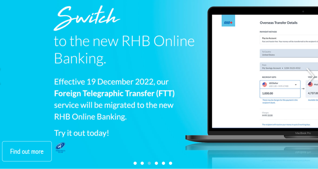 Perbankan internet RHB Now akan ditamatkan pada 31 Mac 2023 - TechNave BM