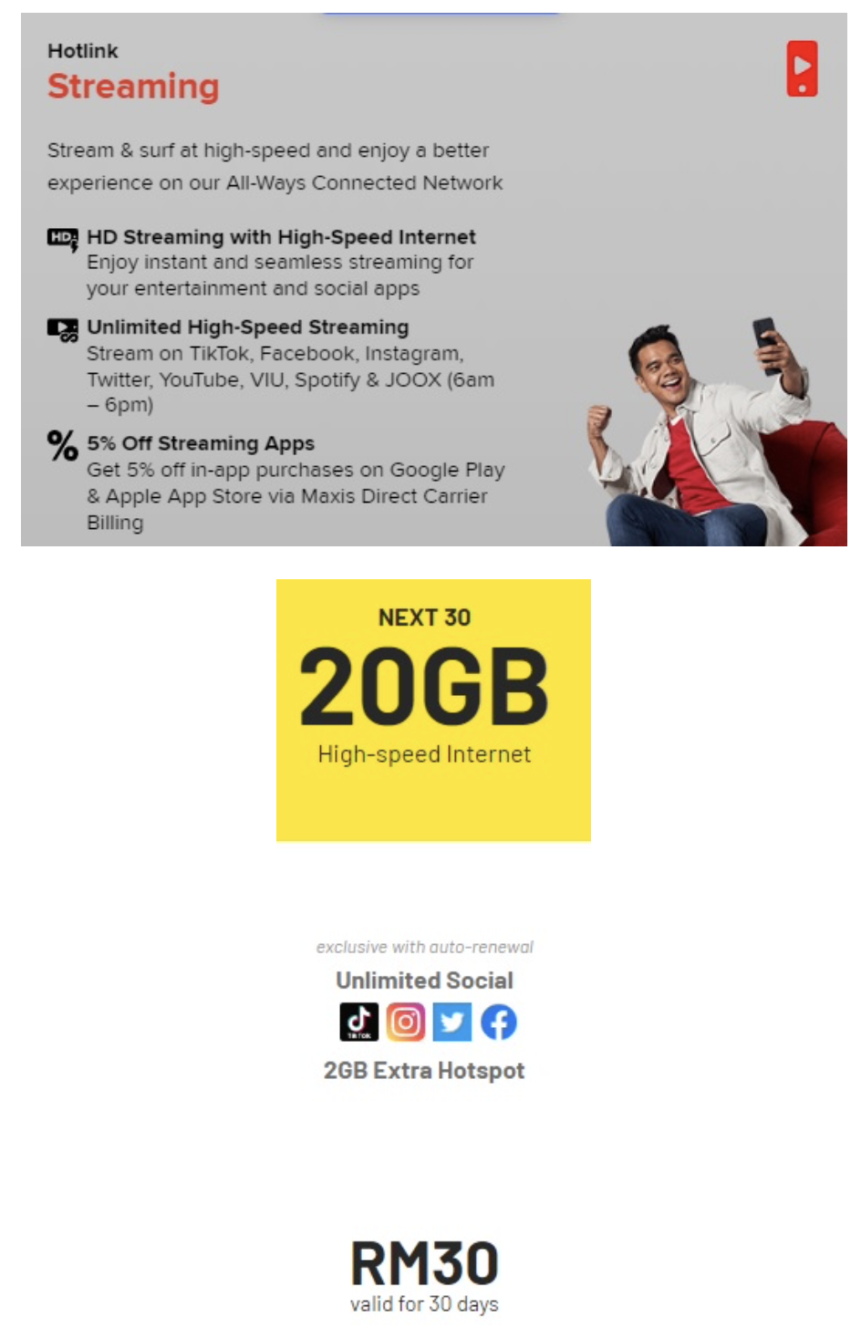 Pelan prabayar mudah alih terbaik di bawah bajet RM60 setakat Mac 2023 - TechNave BM