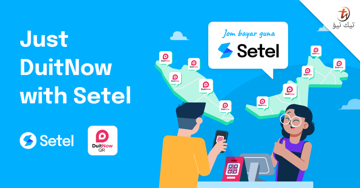 Pengguna aplikasi Setel kini boleh bayar menggunakan DuitNow QR ...
