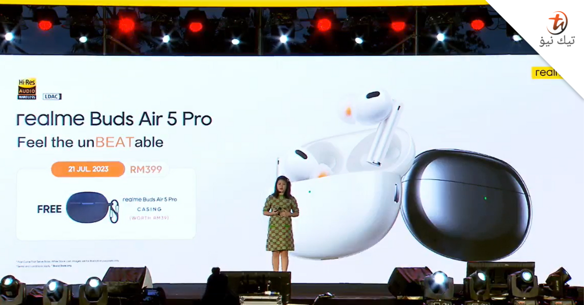 realme Buds Air 5 Pro dan realme Watch 3 Pro dilancar di Malaysia ...