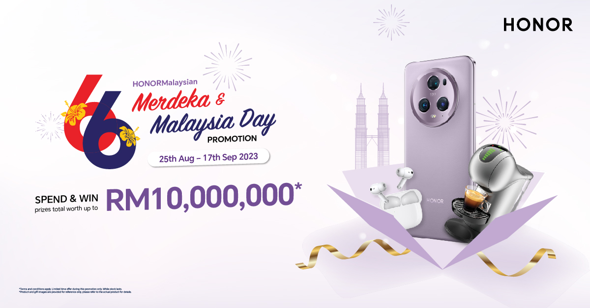 HONOR Magic5 Pro dalam warna Coral Purple akan dilancar di Malaysia pada 25 Ogos 2023 - TechNave BM