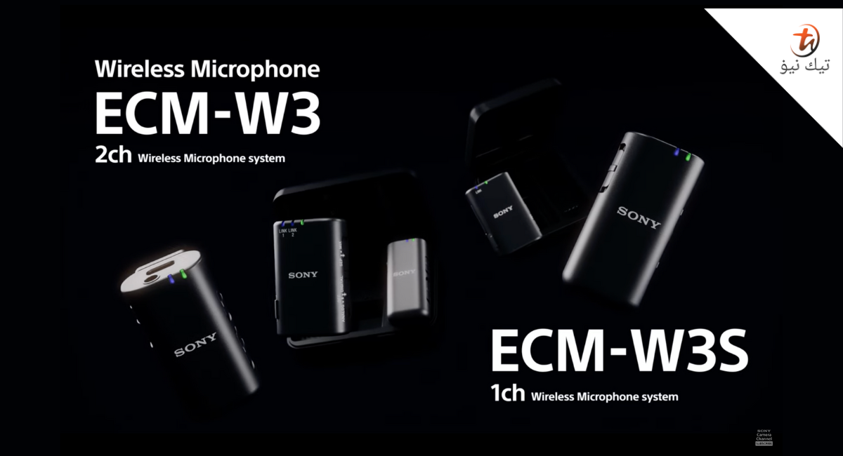 Sony lancarkan mikrofon wayarles ECM-S1, ECM-W3 dan ECM-W3S di Malaysia untuk pencipta kandungan ...