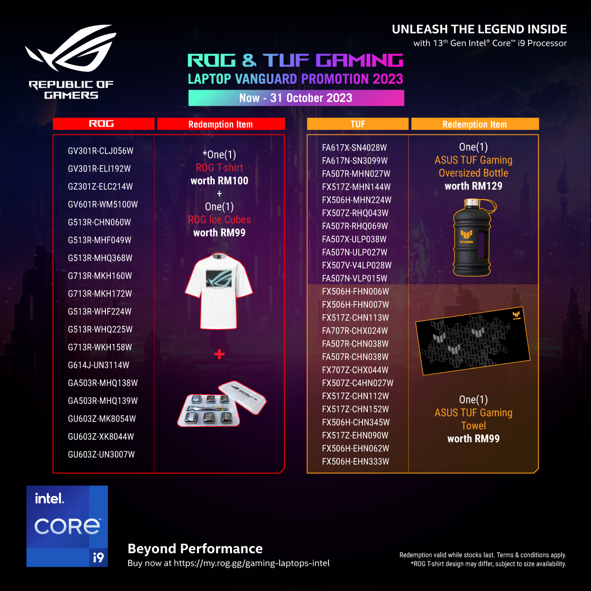 ASUS Malaysia anjurkan promosi komputer "gaming" ROG dan TUF, berlangsung sehingga 31 Oktober ...