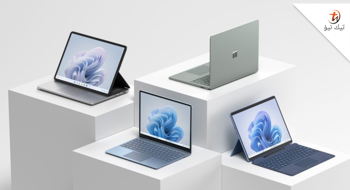 Pra-tempah Microsoft Laptop Studio 2 dan Laptop Go 3, harga bermula RM4 ...