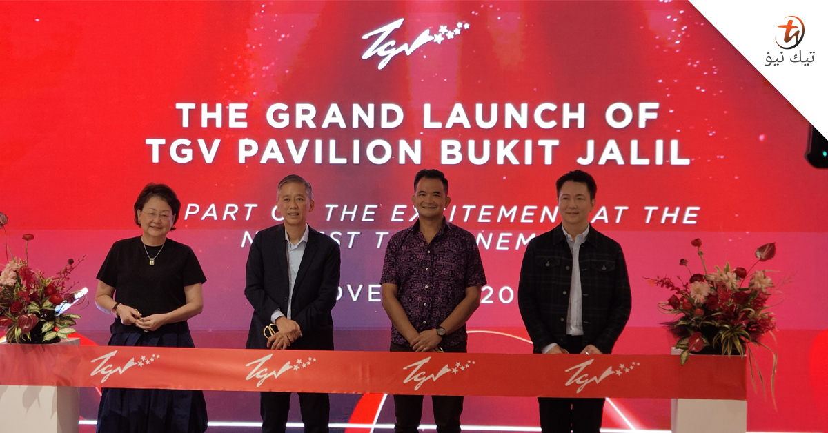 TGV Pavilion Bukit Jalil dengan IMAX Laser System dan 12-Channel Sound Technology pertama ...