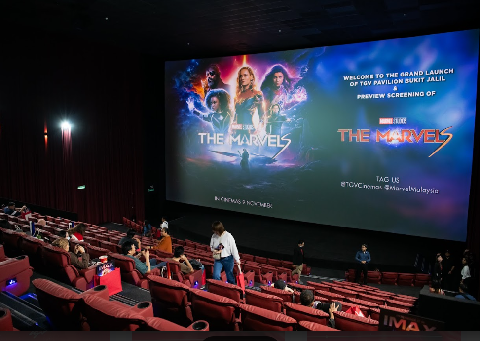 TGV Pavilion Bukit Jalil dengan IMAX Laser System dan 12-Channel Sound Technology pertama ...