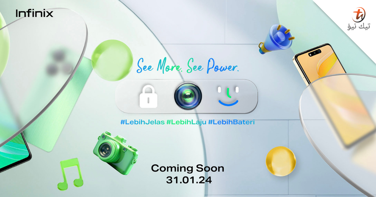 Infinix SMART 8 Pro akan dilancar di Malaysia pada 31 Januari 2024 ...