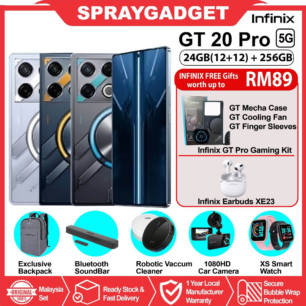Harga Infinix GT 20 Pro 5G untuk pasaran Malaysia didedah bermula RM1 ...