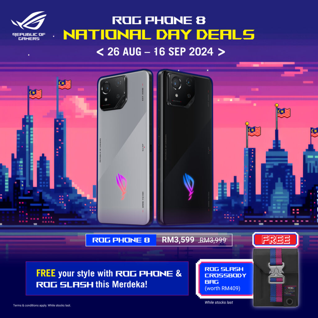 ASUS ROG Phone 8 kini dijual dengan diskaun sebanyak RM400! - TechNave BM