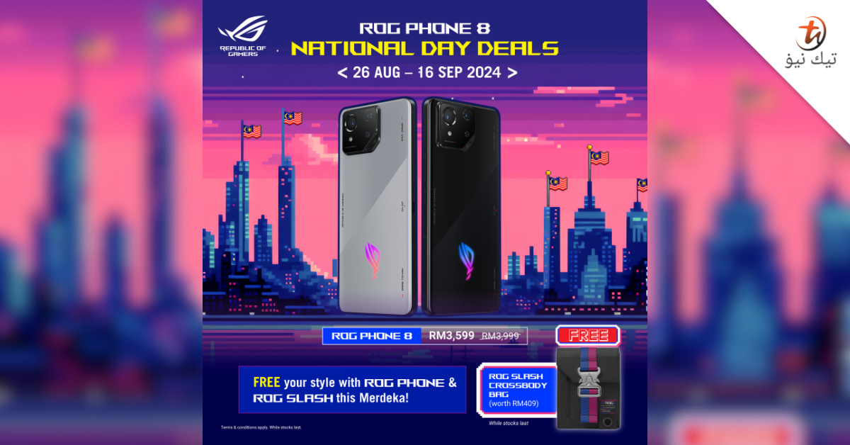 ASUS ROG Phone 8 kini dijual dengan diskaun sebanyak RM400! - TechNave BM