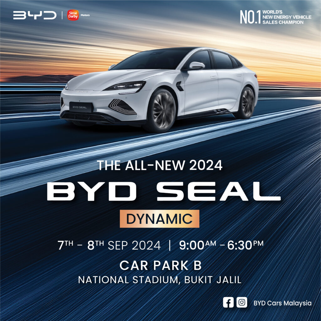 BYD SEAL Dynamic rasmi di Malaysia dengan jaminan bateri 8 tahun ...