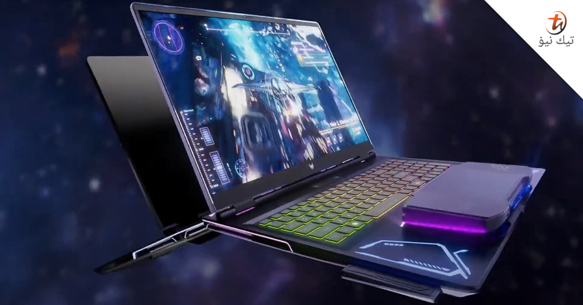 Acer DualPlay dilancar: Komputer riba "gaming" dengan "controller" yang ...