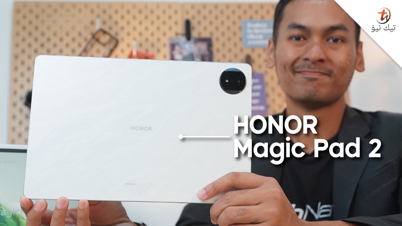 HONOR MagicPad 2 - Tablet mampu milik, banyak fungsi AI! - TechNave BM