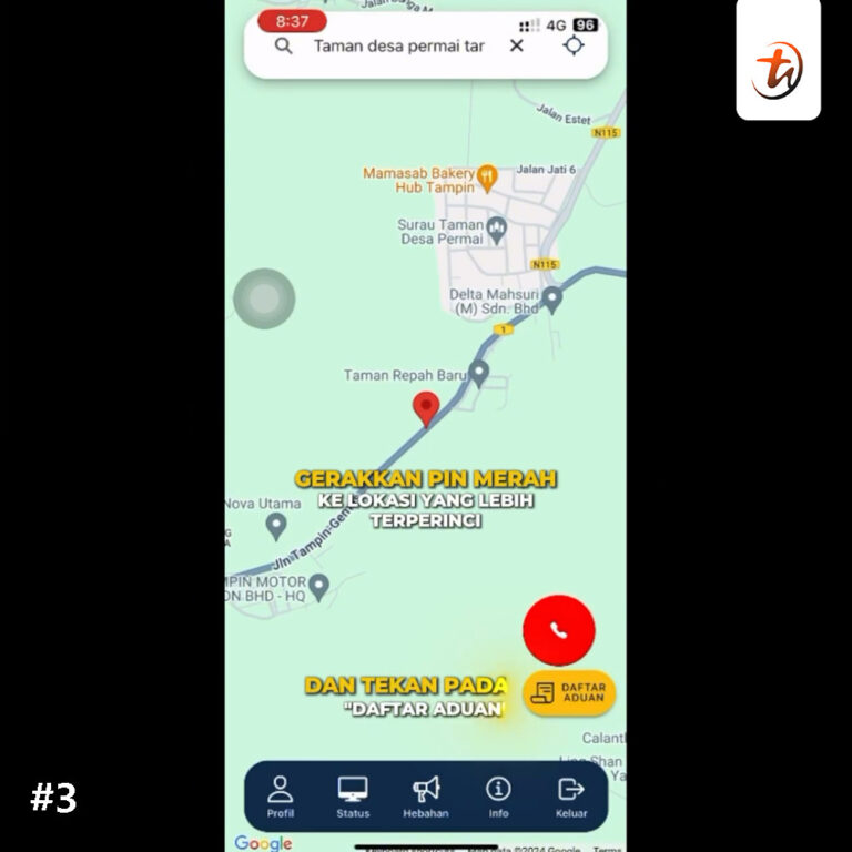 Anda kini boleh lapor kerosakan jalan melalui aplikasi MYJalan ...