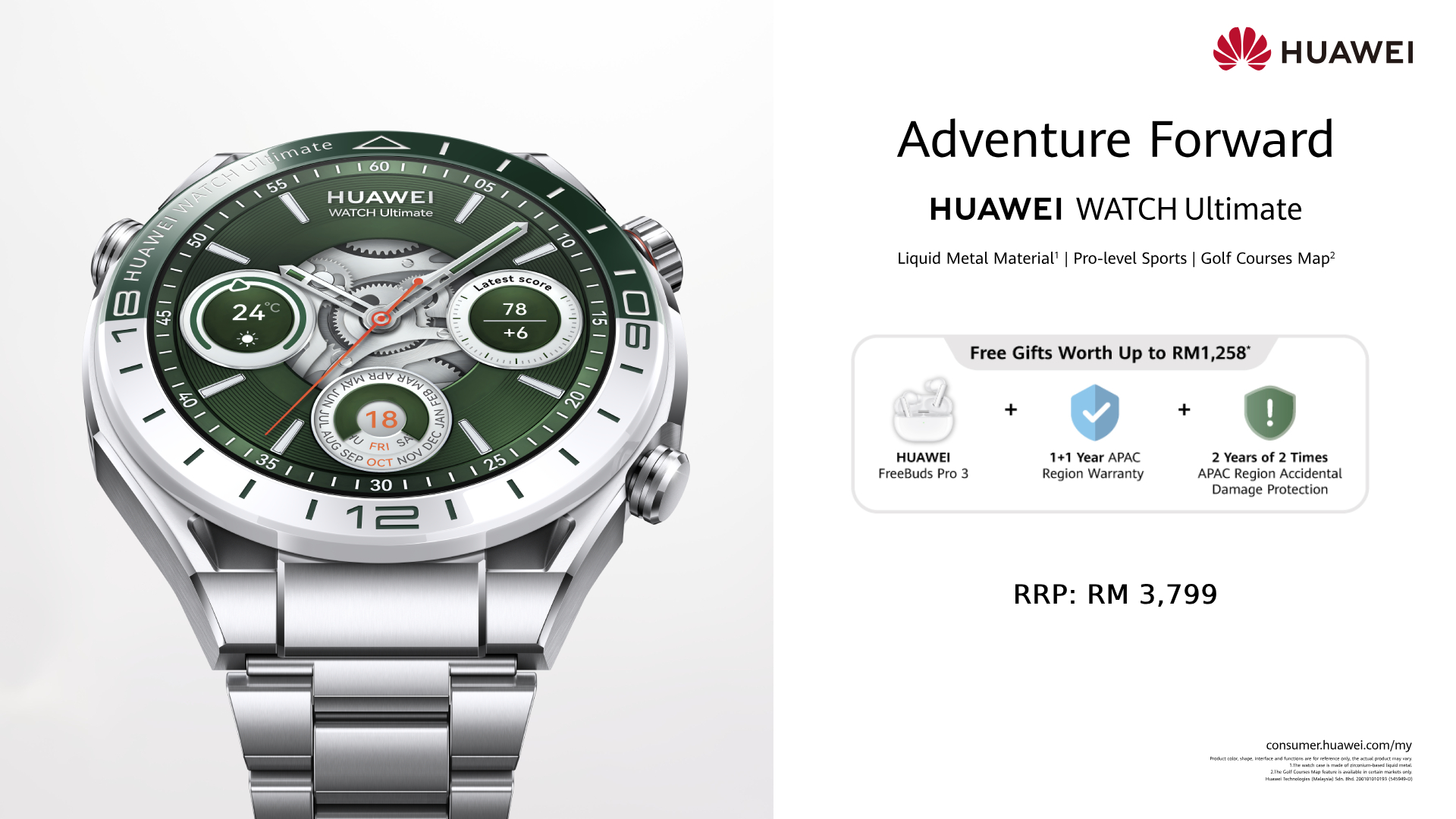 Siri HUAWEI WATCH GT 5 kini boleh mula dibeli di Malaysia, harga ...