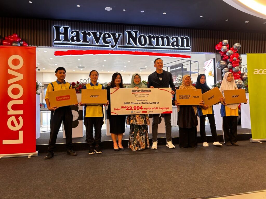 Harvey Norman lancar cawangan utama di Mid Valley Megamalll dengan teknologi AI - TechNave BM