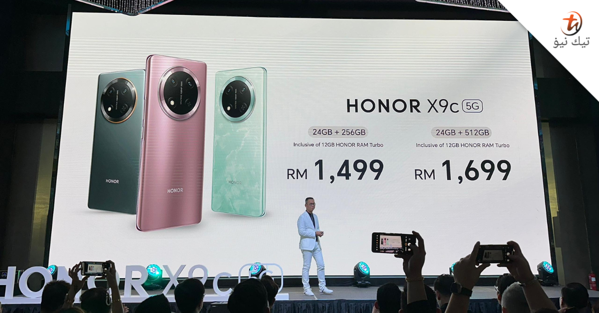 HONOR X9c dilancar di Malaysia: Telefon pintar tahan lasak dengan bateri 6,600mAh, kamera 108MP ...