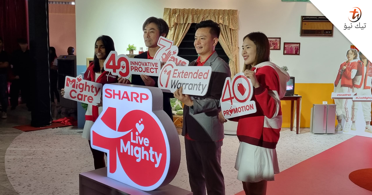 Sharp Electronics Malaysia raikan ulang tahun ke-40 dengan kempen Live ...