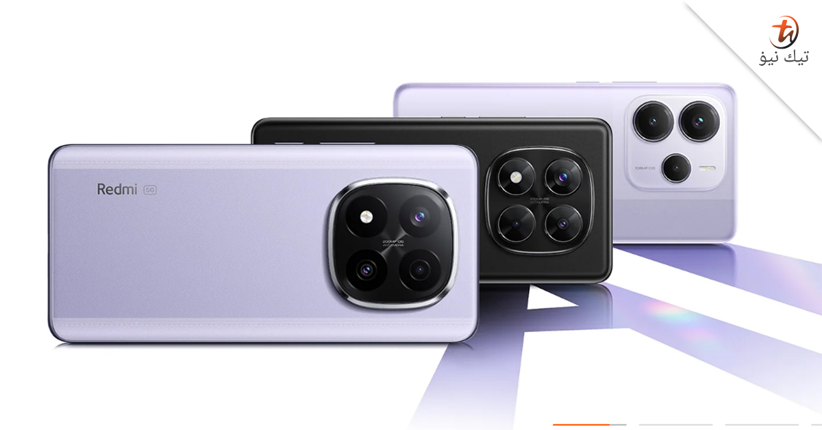 Siri Redmi Note 14 rasmi di Malaysia dengan SD 7s Gen 3, kamera 200MP ...