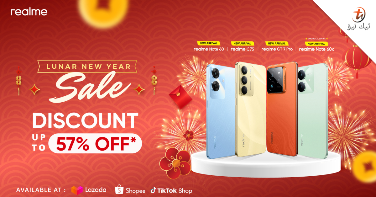 realme Malaysia anjurkan promosi Tahun Baru Cina, diskaun gajet ...
