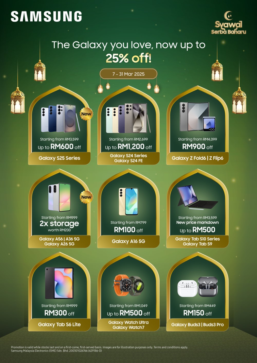 Samsung Malaysia tawarkan rebat sehingga RM1,200 untuk pelbagai gajet ...