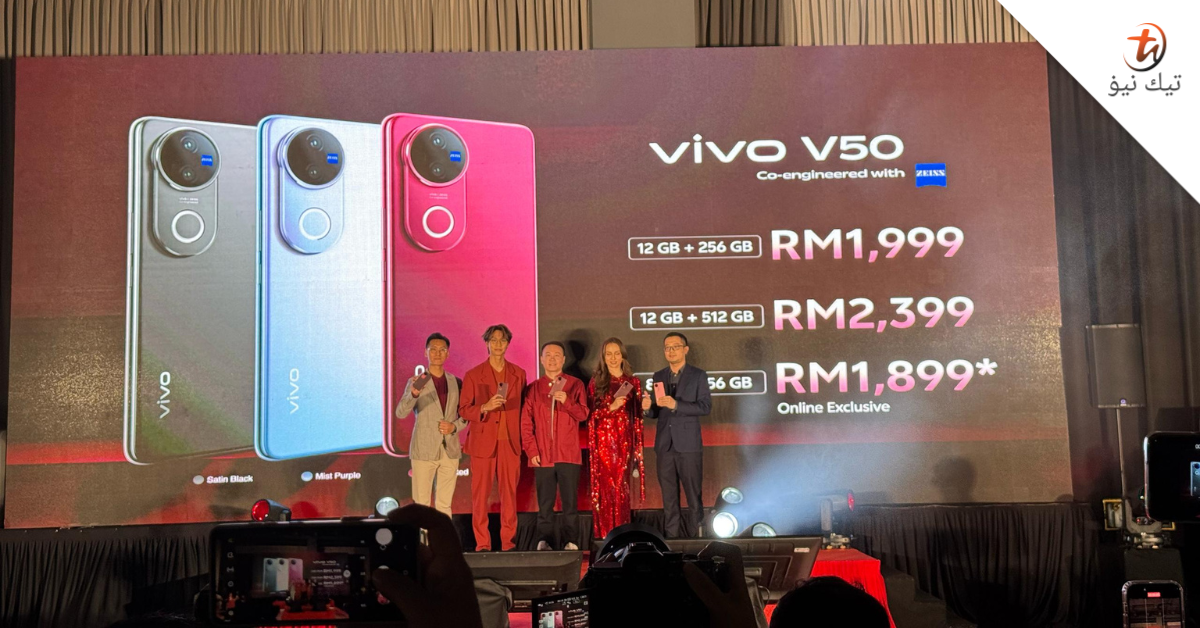vivo V50 dilancar di Malaysia: Kamera ZEISS, SD 7 Gen 3, bateri 6,000mAh bermula RM1,999 ...