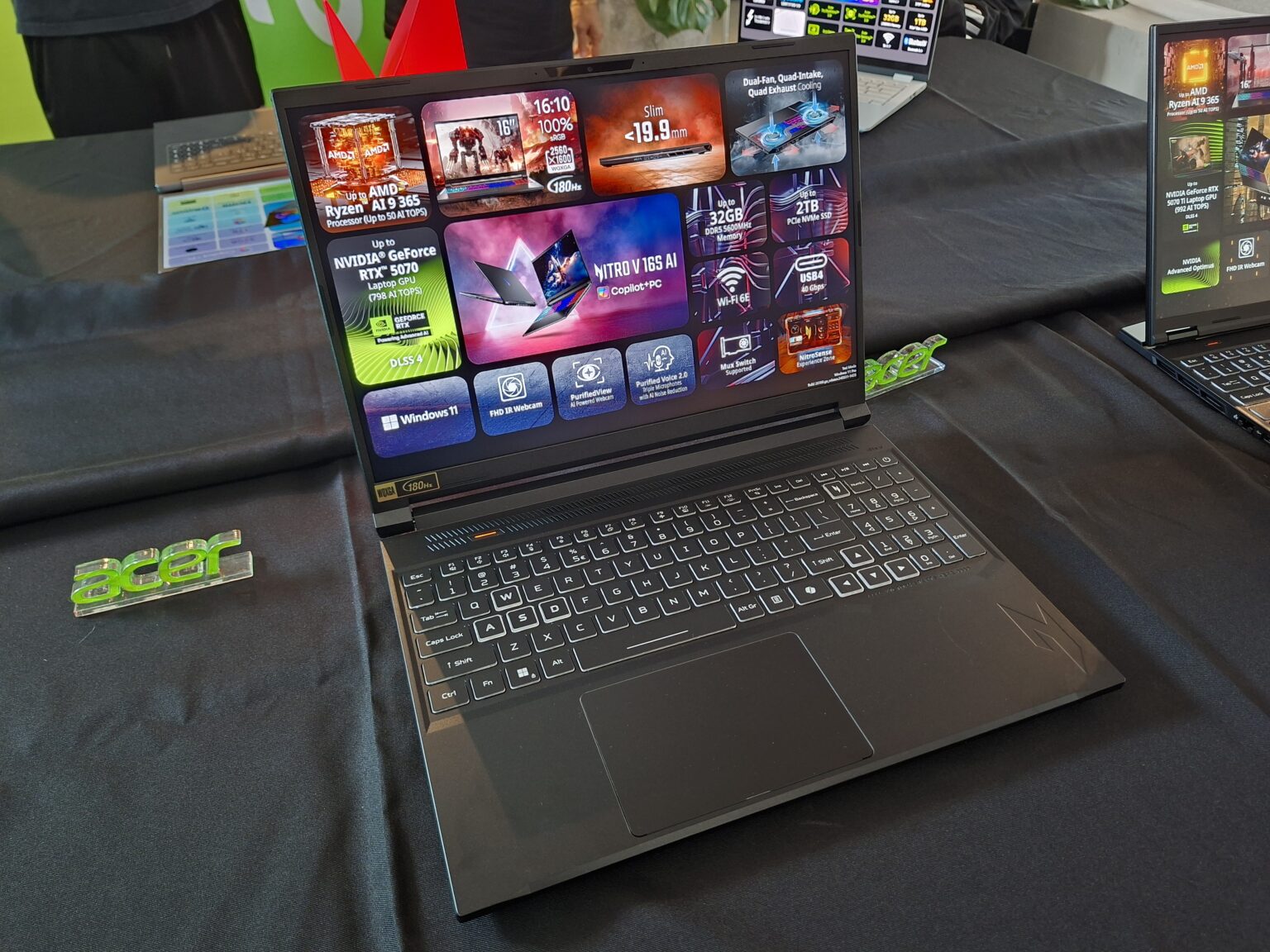 Acer Nitro 16S AI dan Nitro V 16S AI dilancar: Komputer "gaming" mampu ...