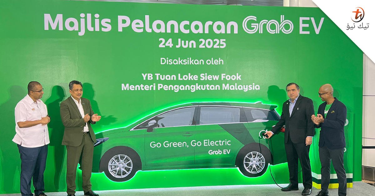 Perkhidmatan Grab EV kini beroperasi secara rasmi di KLIA 1 - TechNave BM