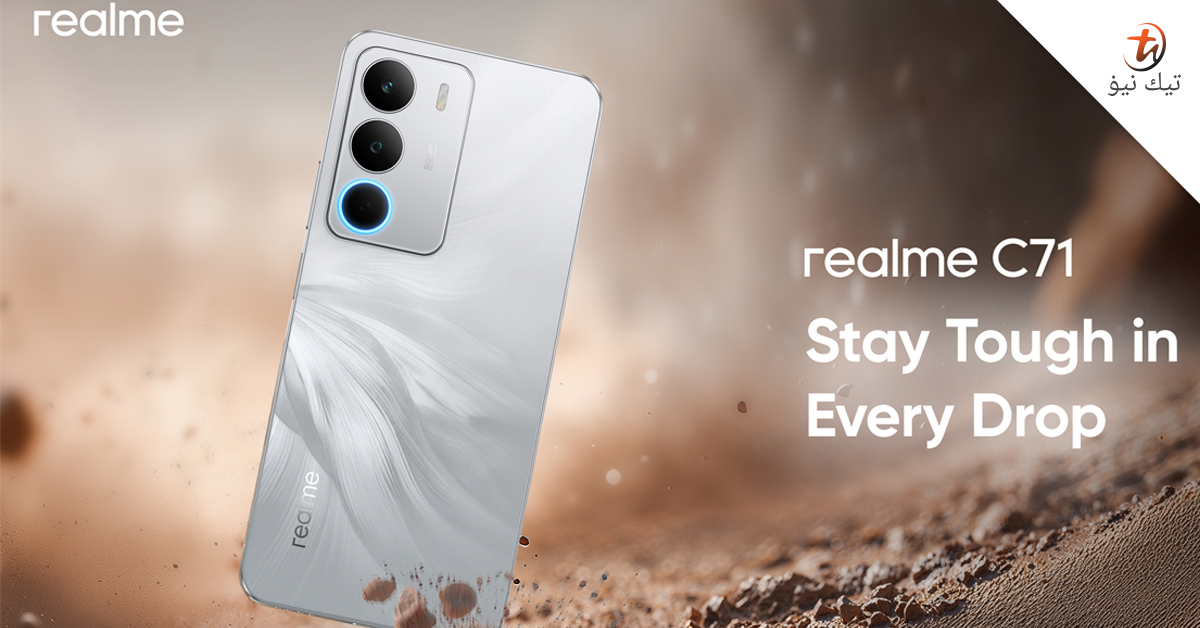 realme C71 dilancar di Malaysia dengan ciri AI, bateri 6300mAh dan tahan lasak berharga RM499 ...