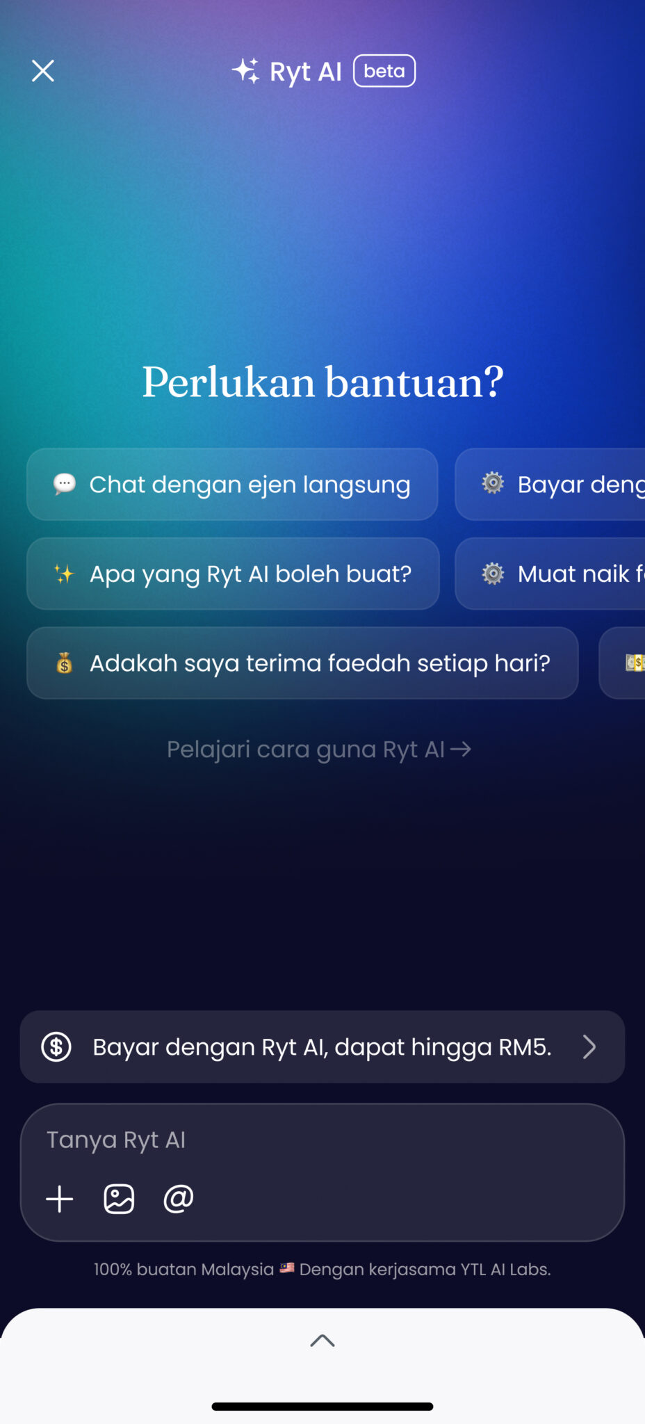 Ryt Bank dilancar di Malaysia sebagai bank pertama di dunia dikuasakan AI - TechNave BM